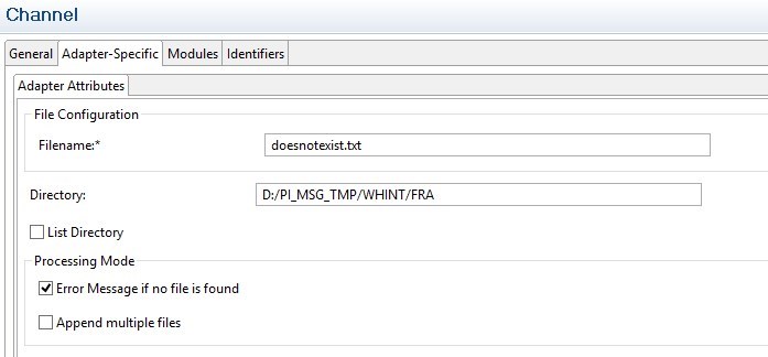 How To Check If A File Exists With Sap Prosap Pi Integration 2499