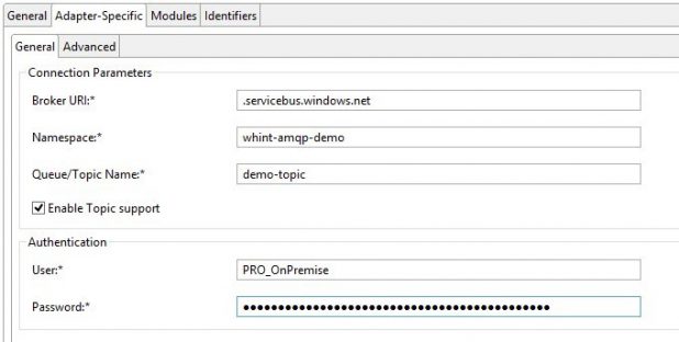 How To Integrate With Microsoft Azure Service Bus Using Whint Amqp Adapter Integration