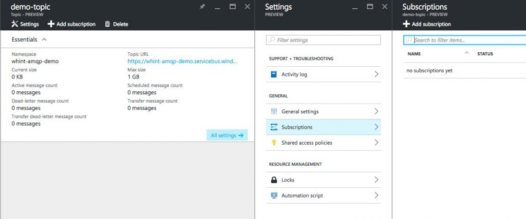 How To Integrate With Microsoft Azure Service Bus Using Whint Amqp Adapter Integration