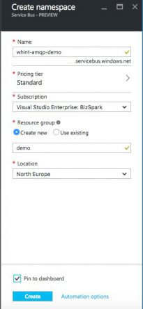 How to integrate with Microsoft Azure Service Bus using WHINT AMQP Adapter – integration ...