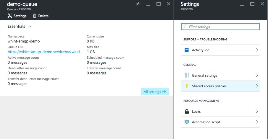How To Integrate With Microsoft Azure Service Bus Using Whint Amqp Adapter Integration