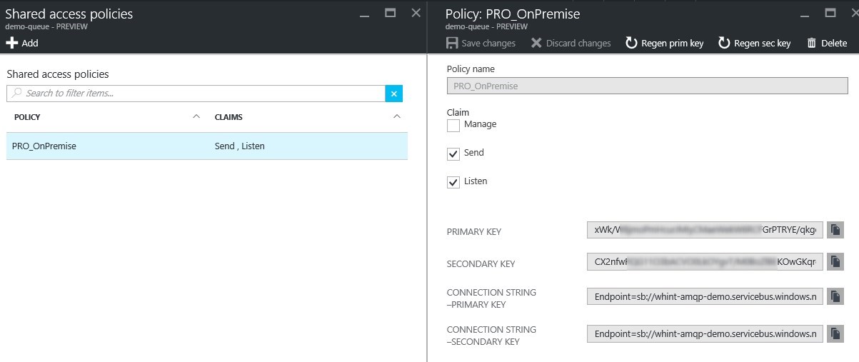 How to integrate with Microsoft Azure Service Bus using WHINT AMQP Adapter – integration ...