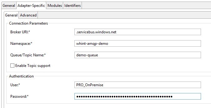 How to integrate with Microsoft Azure Service Bus using WHINT AMQP Adapter – integration ...