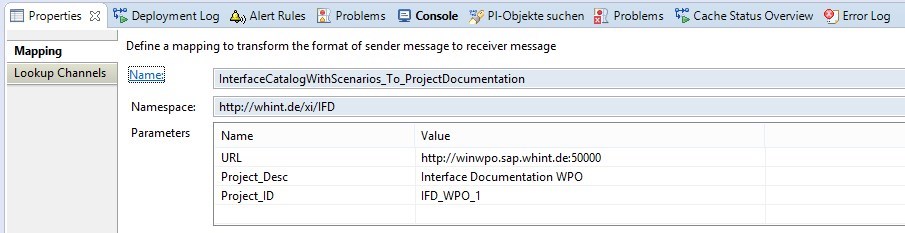WHINT Interface Documentation for SAP Process Orchestration – integration://excellence – The ...