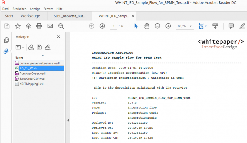 Message Mappings in Excel now part of WHINT Interface Documentation for SAP Cloud Integration ...
