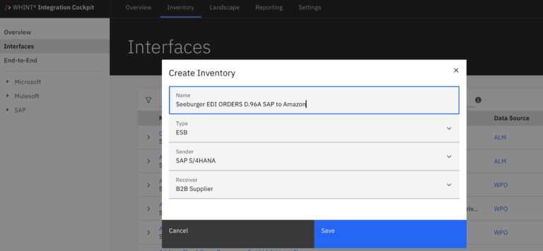 How to fill the Inventory with Interfaces – integration://excellence ...